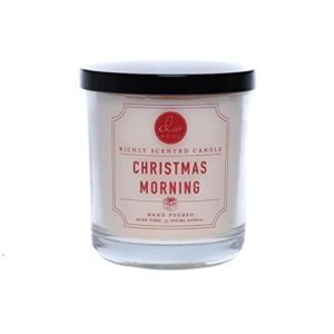 dw home christmas morning medium single wick candle