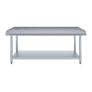 AmGood Stainless Steel Equipment Stand - Heavy Duty, Commercial Grade, with Undershelf, NSF Certified (24" Width x 60" Length)