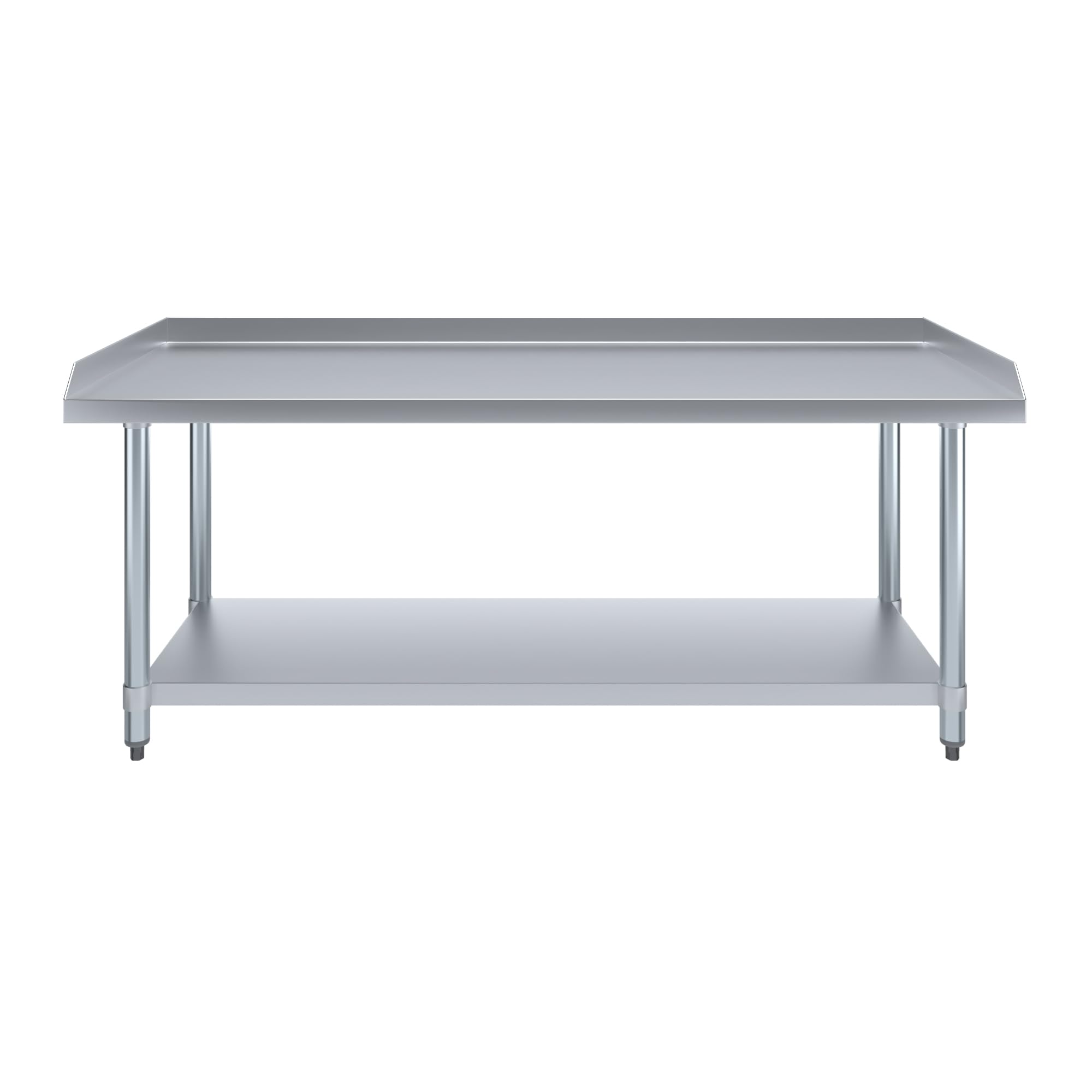 AmGood Stainless Steel Equipment Stand - Heavy Duty, Commercial Grade, with Undershelf, NSF Certified (24" Width x 60" Length)