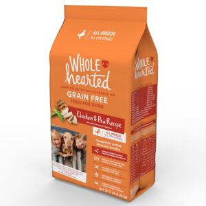 WholeHearted Grain Free All Life Stages Chicken & Pea Recipe Dry Dog Food 5 lbs.