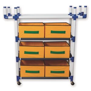 S&S® 4 Level Cart with 6 Baskets