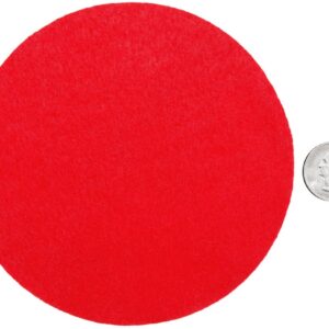 Playfully Ever After 5 Inch Red 15pc Stiff Felt Circles