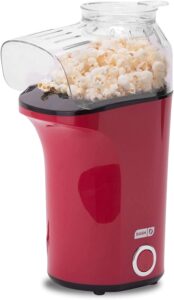 dash dapp150gbrd04 dash popcorn machine, red