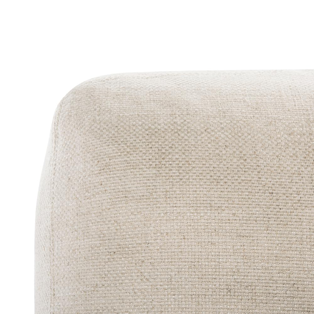 SAFAVIEH Kent Collection Calvin Natural Linen Couture Sofa