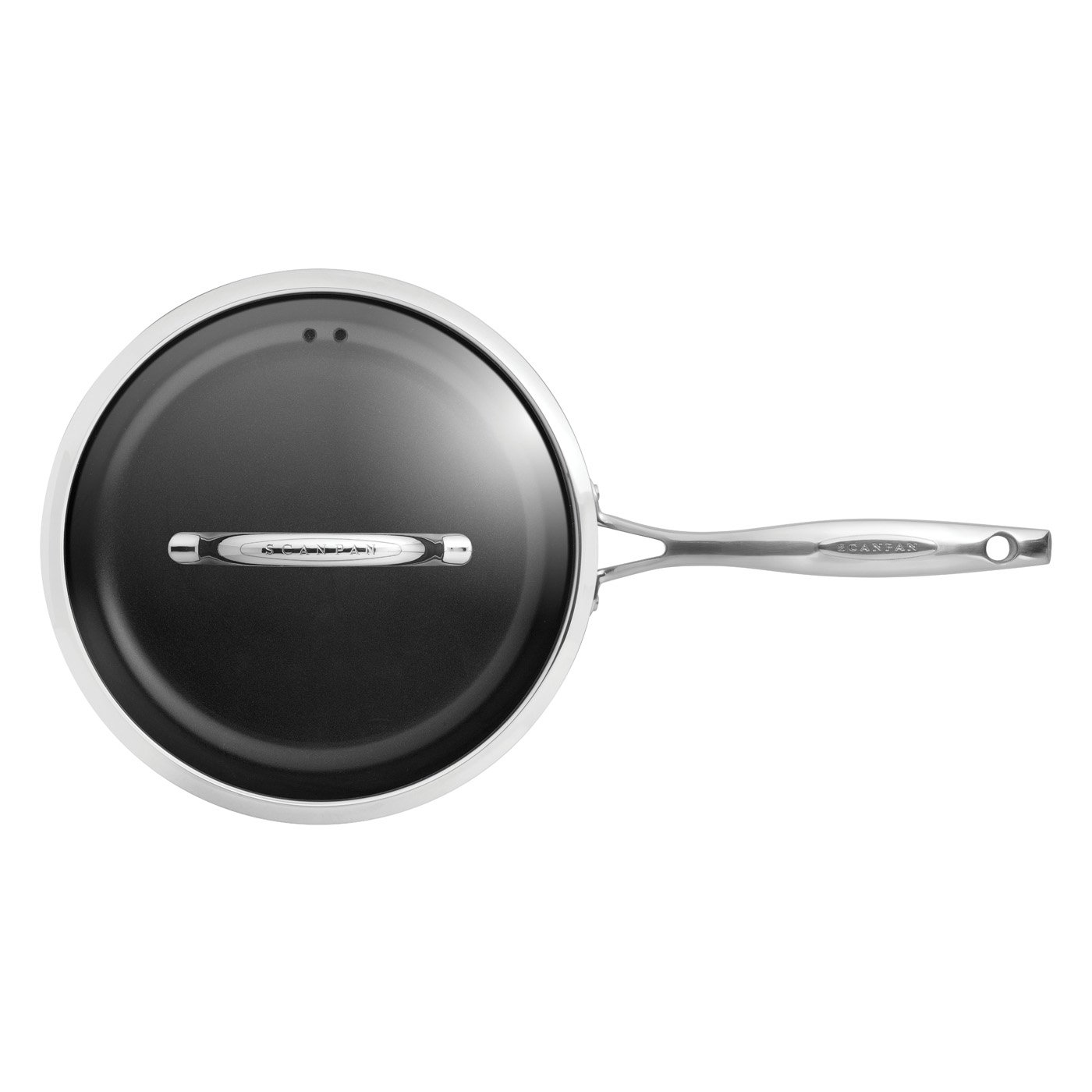 Scanpan Covered Saute Pan, 10.25", Silver