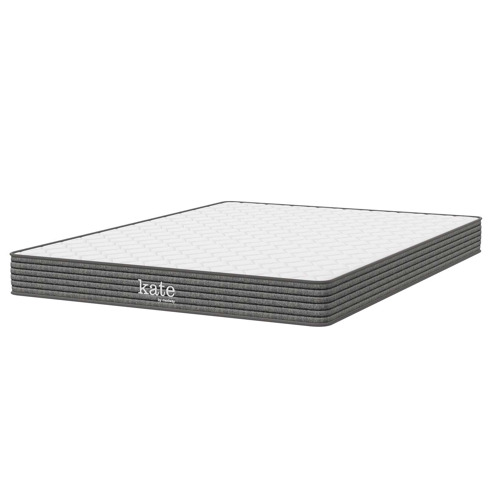 Modway Kate 6” Full Innerspring Mattress - Firm 6 Inch Full Innerspring Mattress- 10-Year Warranty