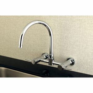 Kingston Brass KS8171DL Concord Kitchen Faucet, Polished Chrome