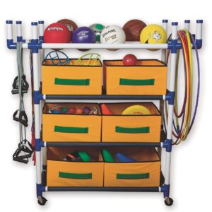 S&S® 4 Level Cart with 6 Baskets