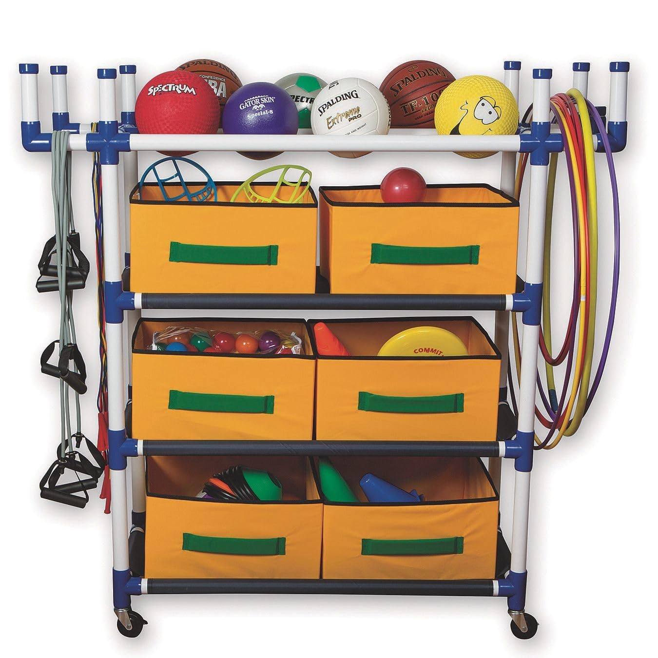 S&S® 4 Level Cart with 6 Baskets