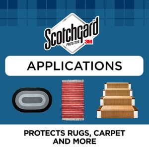 Scotchgard Rug & Carpet Protector, Carpet & Rug Protector Blocks Stains, Fabric Protector Makes Cleanup of Stains Easy, Two 14 oz cans