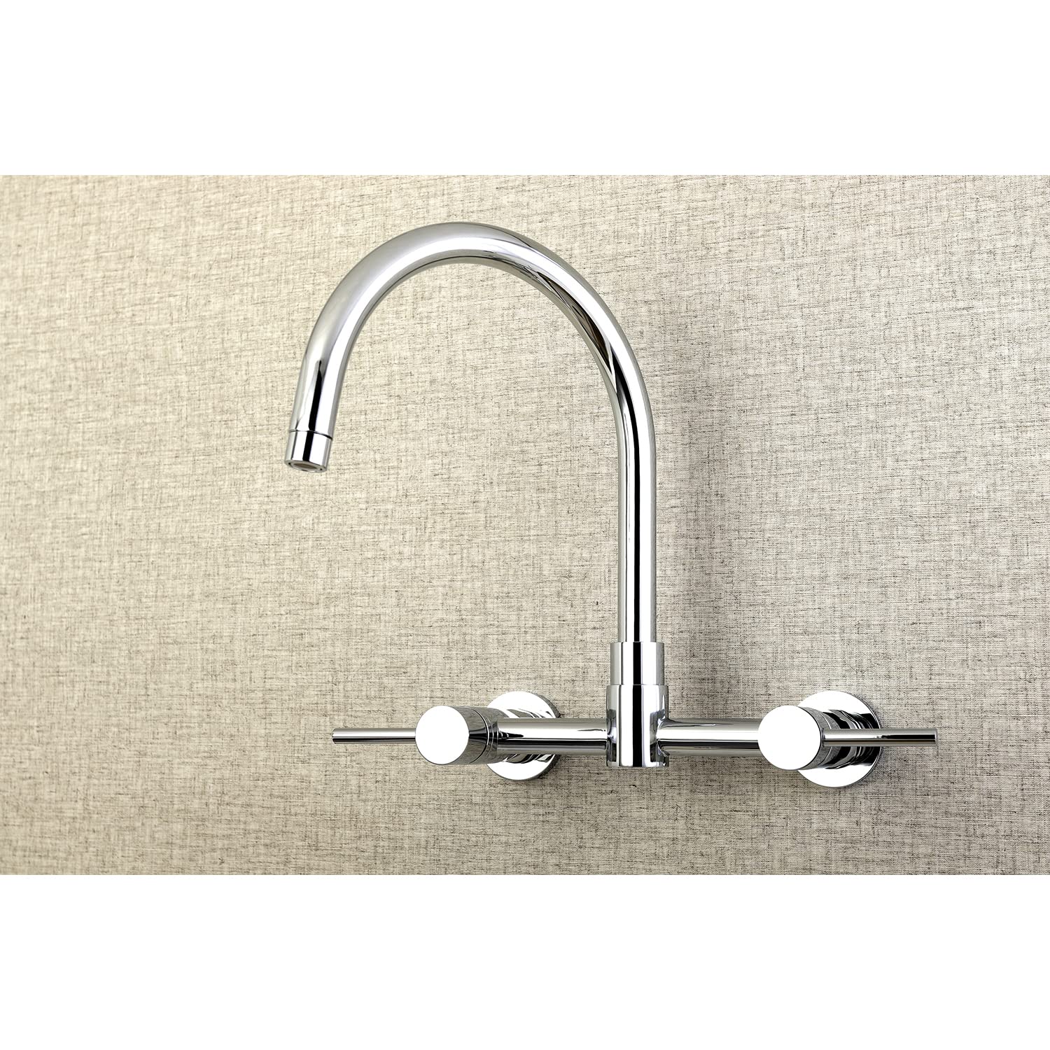 Kingston Brass KS8171DL Concord Kitchen Faucet, Polished Chrome