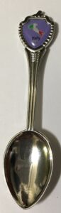 country "italy" souvenir spoon