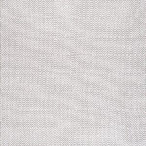 nuLOOM Lorretta Geometric Cotton Area Rug, 10x14, Taupe