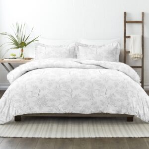 linen market twin duvet cover for twin (gray) - experience hotel-like comfort with unparalleled softness, exquisite prints & solid colors for a dreamy bedroom –duvet cover twin set with 1 pillow sham