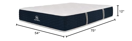 Brooklyn Bedding Signature 11" Hybrid Mattress with Pressure Relieving Foam, Full Firm