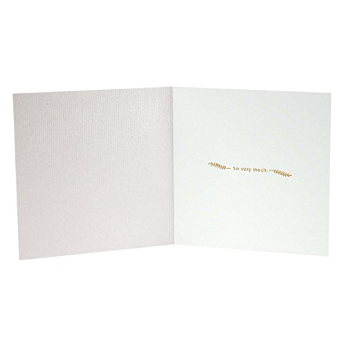 Hallmark Signature Thank You Card, Thank You So Much (Nurses Day Card, Teacher Appreciation, Healthcare Worker Gift)