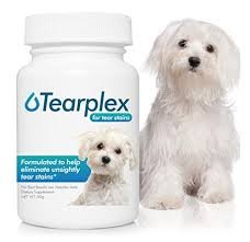 tearplex 3 Pack, Tear Stain Supplement for Dogs and Cats, #1 Rated Natural Tear Stain Product - Made in The USA, 100% Tylosin Free, Veterinarian Trusted - Beef Flavored