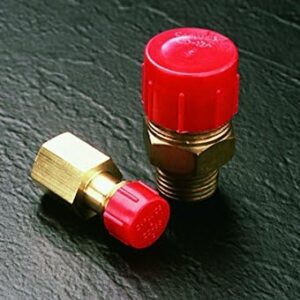 Caplugs CD-10 CD Series – Threaded Plastic Cap for Flared JIC Fittings, 1000 Pack, Red LD-PE, to Fit Thread Size 7/8"-14 Protective Closures, Dirt and Moisture Seals, Masking, Painting, Plating