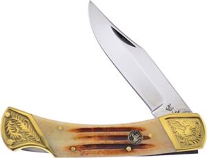 frost cutlery fwt072rms-brk bear claw lockback