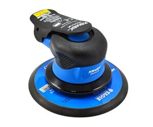 proma-x air 910-0603m 6 inch pneumatic random orbital da sander, hook & loop pad, 3/16 inch orbit