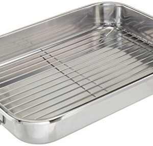 ExcelSteel 594 Roasting Pan, Stainless