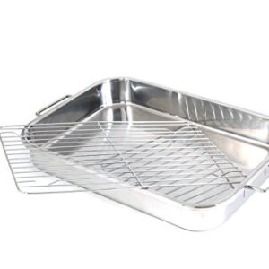 ExcelSteel 594 Roasting Pan, Stainless