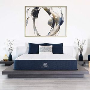 brooklyn bedding signature 11" hybrid mattress with pressure relieving foam, full medium