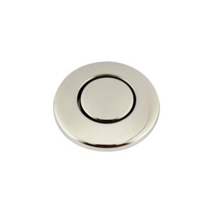 insinkerator stc-pn push sinktop switch button, polished nickel