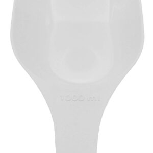 EISCO Scoop, 1000ml (33.8oz) - Polypropylene Plastic - Flat Bottom - Excellent for Measuring & Weighing - Autoclavable