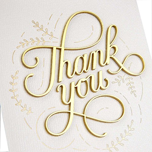 Hallmark Signature Thank You Card, Thank You So Much (Nurses Day Card, Teacher Appreciation, Healthcare Worker Gift)