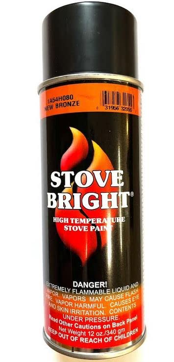 Stove Bright High Temp Paint - New Bronze