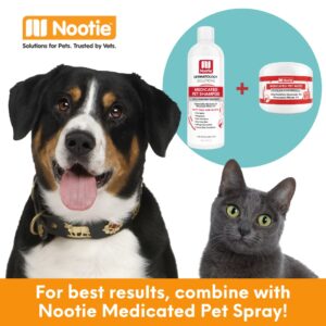 Nootie Medicated Dog Wipes, Chlorhexidine & Miconazole Pet Wipes for Dogs & Cats - 2” Small Wipes, 60 Count - Sold in Over 10,000 Vets & Pet Stores