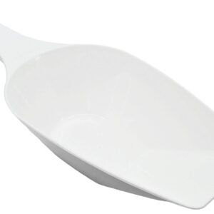 EISCO Scoop, 1000ml (33.8oz) - Polypropylene Plastic - Flat Bottom - Excellent for Measuring & Weighing - Autoclavable