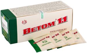 vetom 1.1 powder 50x 5g sachet probiotic immune stimulator