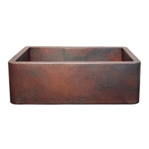 native trails cpk294 farmhouse 30 kitchen sink in antique copper