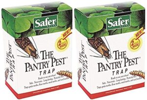 safer brand 05140 the pantry pest trap (2 pack)