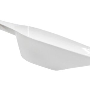 EISCO Scoop, 1000ml (33.8oz) - Polypropylene Plastic - Flat Bottom - Excellent for Measuring & Weighing - Autoclavable