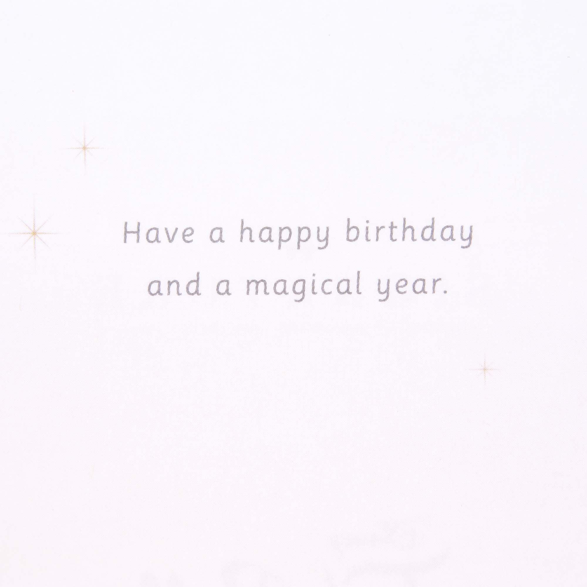 Hallmark Signature Birthday Card (Disney Tinkerbell)