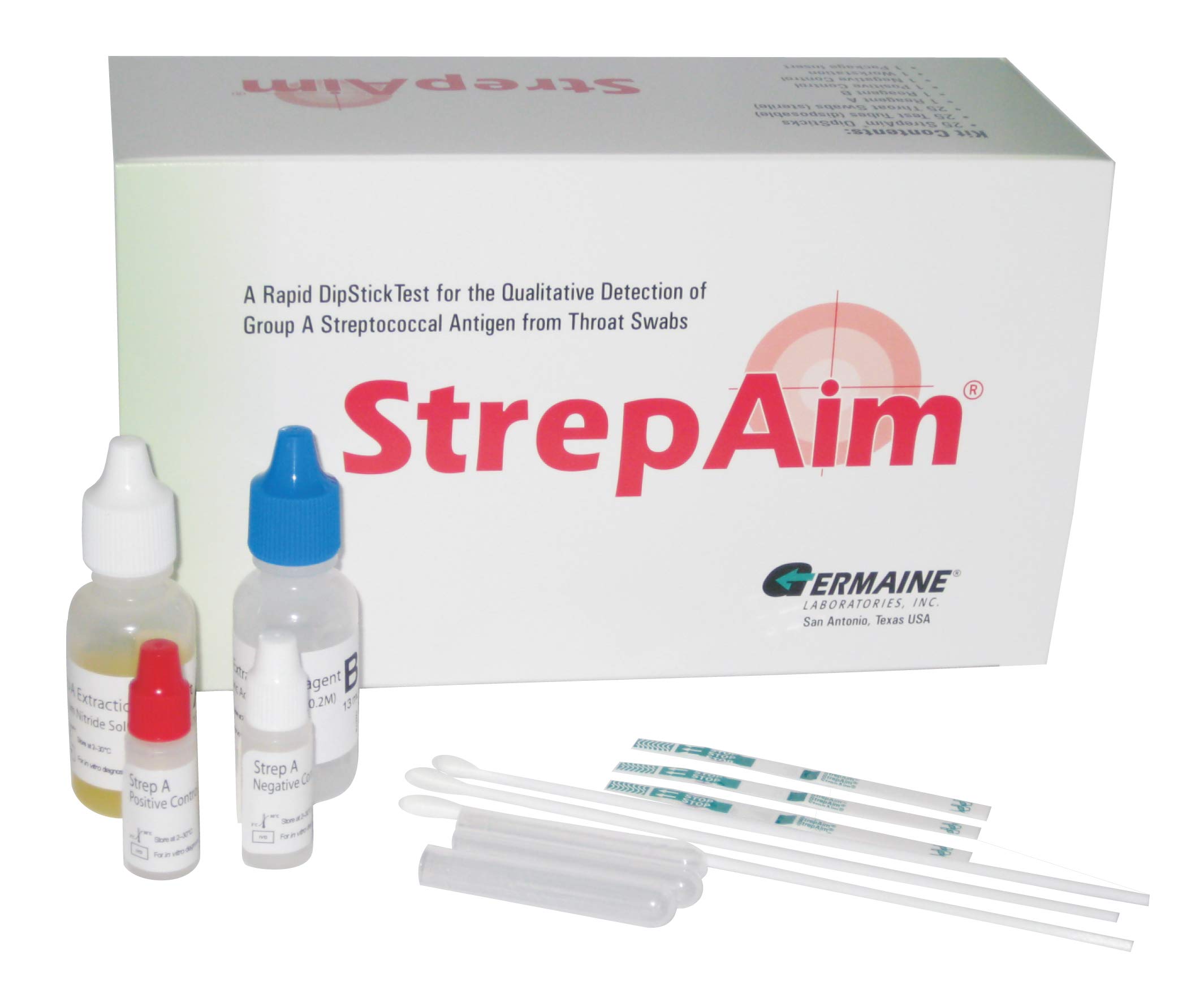 StrepAim 73040 Strep A Test Kit, 40 Tests