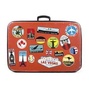 wall4stickers® luggage stickers suitcase 17x patches vintage travel labels retro vintage graffiti iphone car stickerbomb style vinyl decals door skateboard cafe