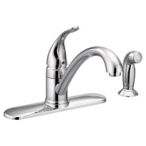 moen 7082 chrome one-handle kitchen faucet