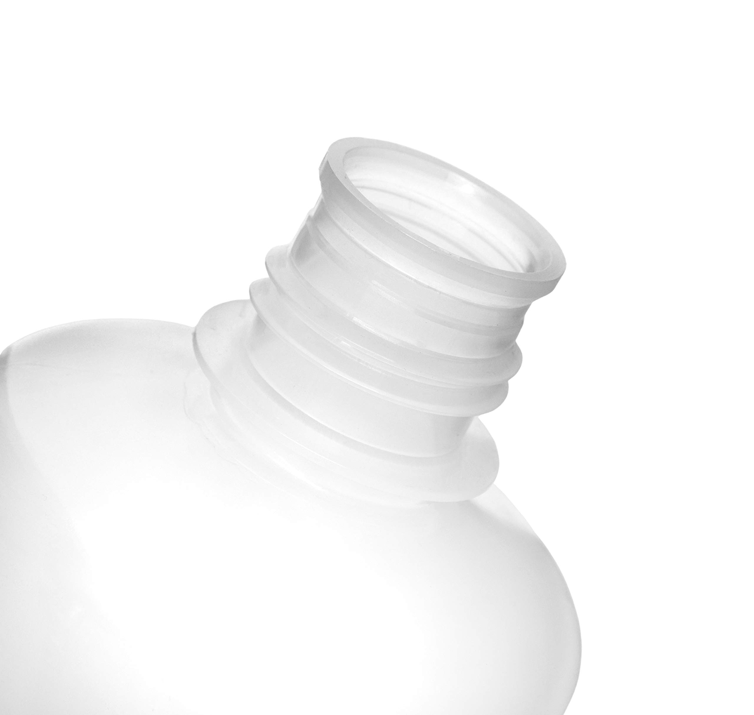 EISCO Reagent Bottle, 1000ml - Narrow Mouth with Screw Cap - Polypropylene - Translucent