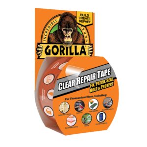 gorilla clear repair tape 1.88" x 24'