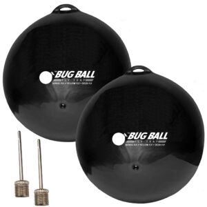 Bug Ball Replacement Ball, 2 Pack- Odorless Eco-Friendly Biting Fly and Insect Killer with NO Pesticides or Electricity Needed, Kid and Pet Safe