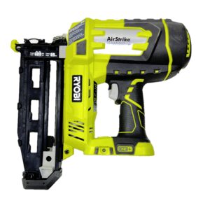 Ryobi 18V One+ Airstrike 16-Gauge 3/4"-2-1/2" Cordless Finish Nailer P325 - Battery & Charger Included