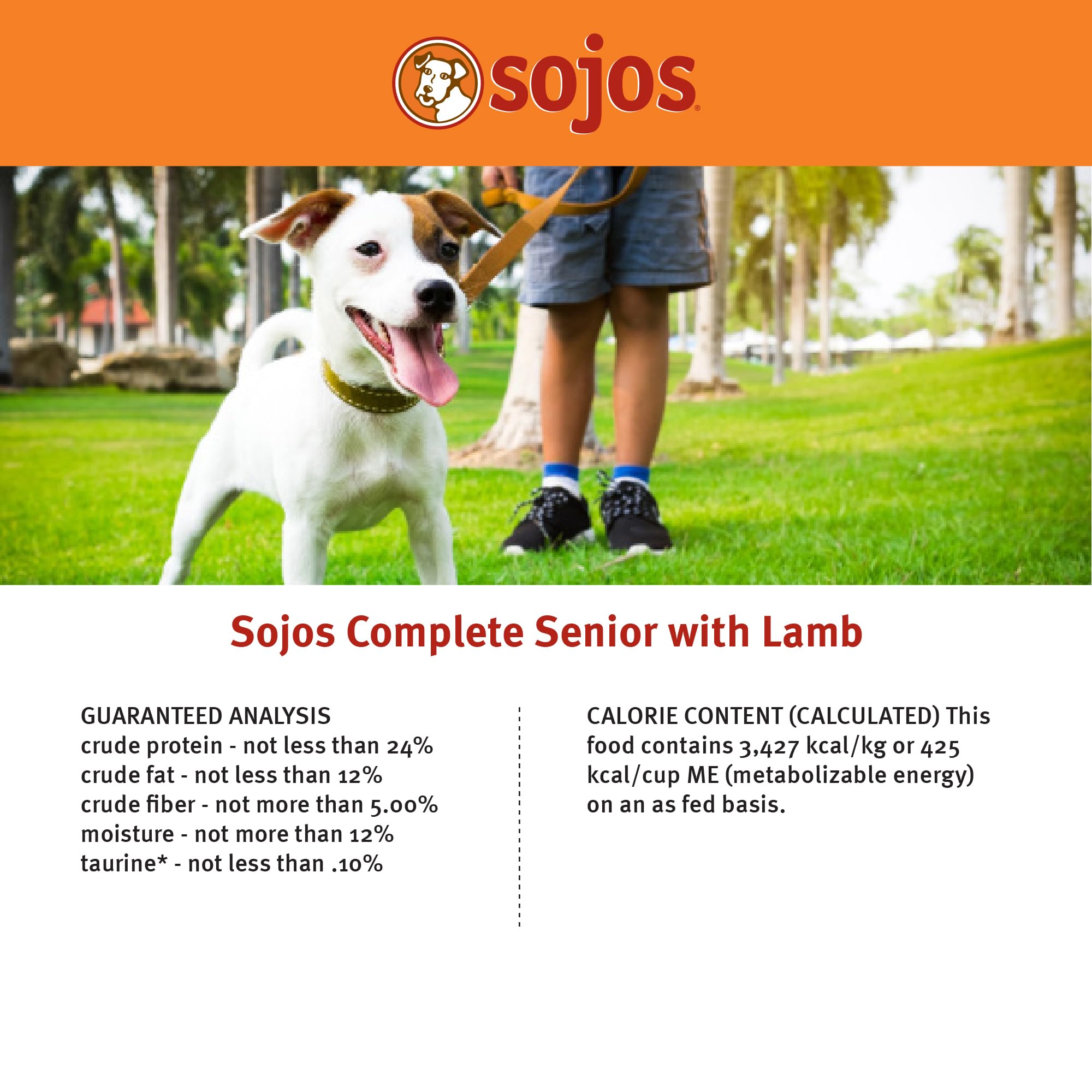 Sojos Complete Lamb Recipe Dehydrated Dog Food, 7 lb