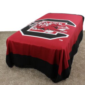 college covers everything comfy south carolina gamecocks reversible big logo reversible comfy duvet cover, king