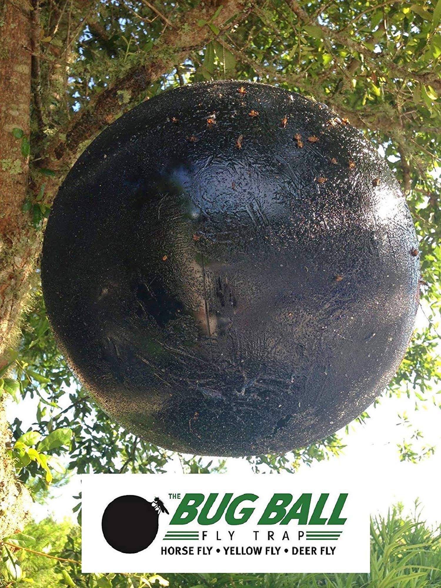 Bug Ball Replacement Ball, 2 Pack- Odorless Eco-Friendly Biting Fly and Insect Killer with NO Pesticides or Electricity Needed, Kid and Pet Safe