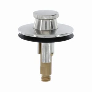 3206117,bathtub drain stoppers,lift and turn,brushed nickel