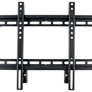 SunBriteTV Outdoor Weatherproof Fixed Mount for 37" - 80" TV Screens & Displays - SB-WM-F-L-BL (Black)